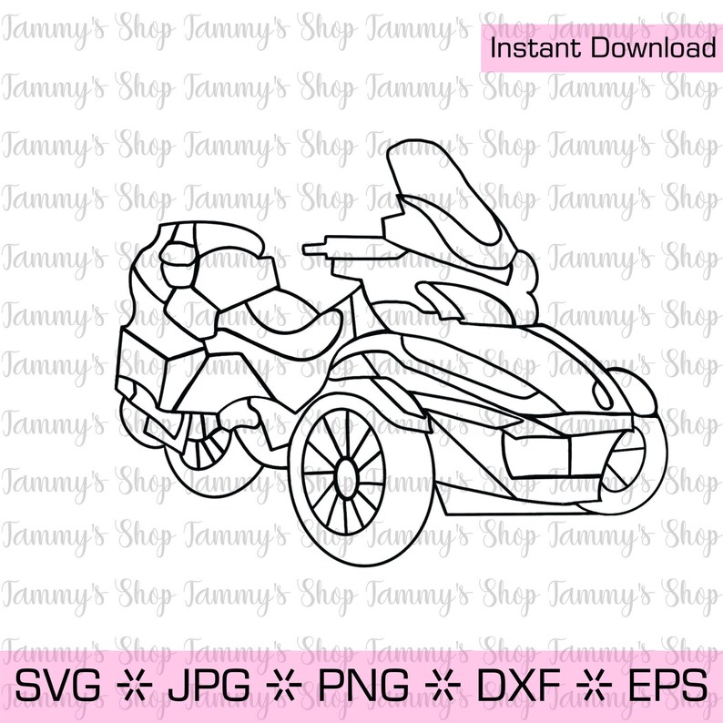 CAN AM Spyder Downloadable File Cut File Svg File Cricut | Etsy