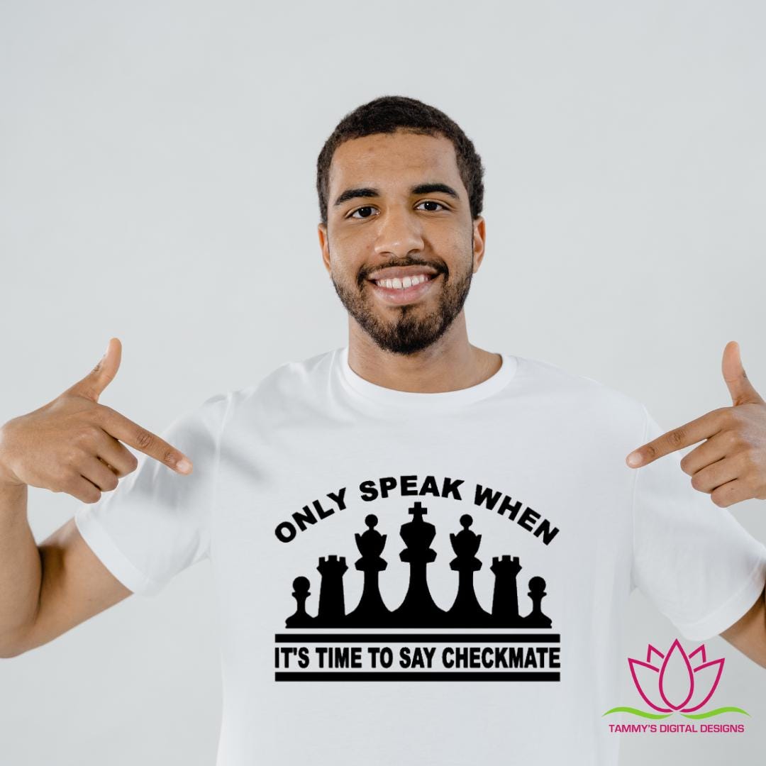 Checkmate Chess Design: SVG, JPG, PNG (digital Download) - Etsy
