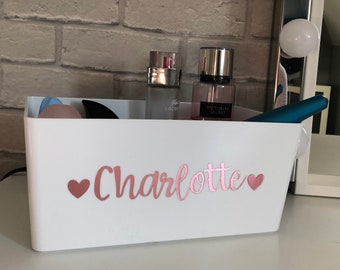 Personalised Plastic Storage Box for Home Snacks | Etsy UK