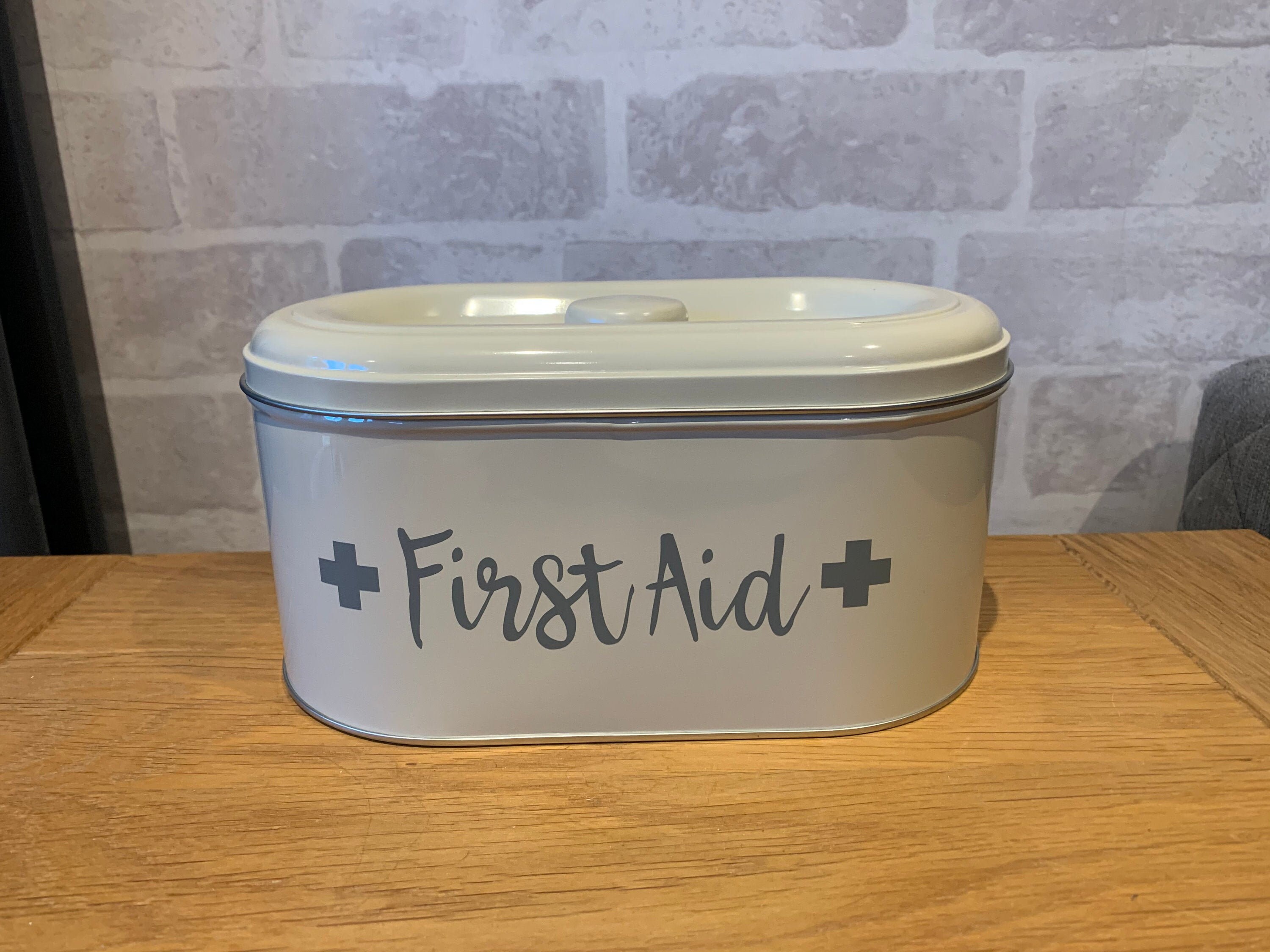 First Aid Medical Storage Tin Container Box Canister | Etsy