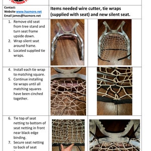 Hazmore Replacement Tree Stand Seat API 21.5 - Etsy