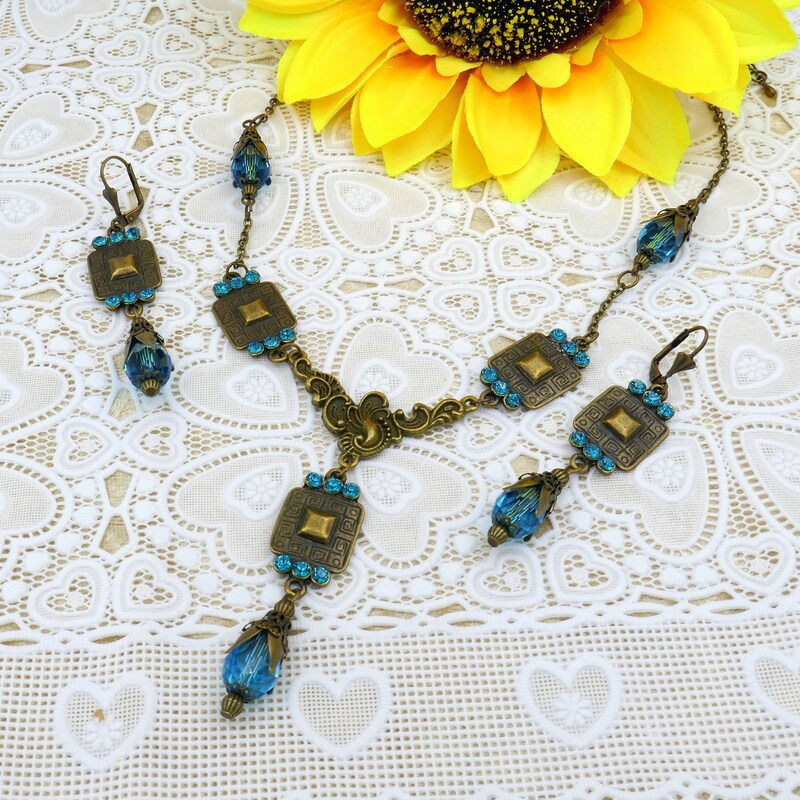 Vintage Jewelry Set - Etsy