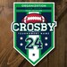 DIGITAL FILE Custom Sports Tournament Sign Football Personalized Yard ...