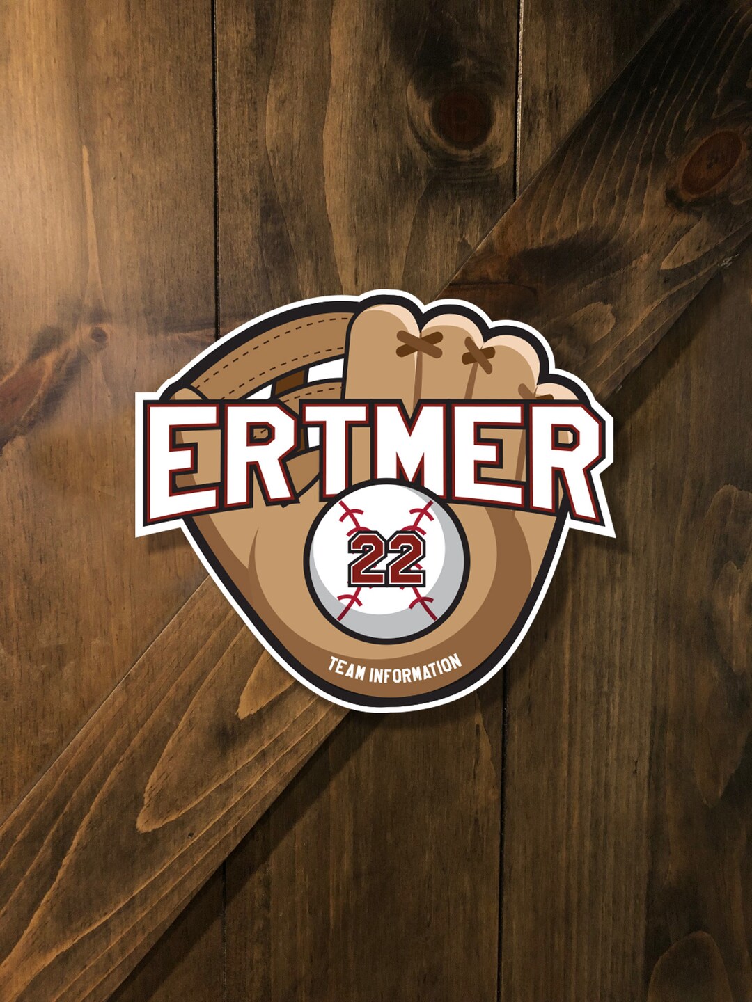 Custom Baseball / Softball Tournament Sign - DIGITAL FILE - Glove ...