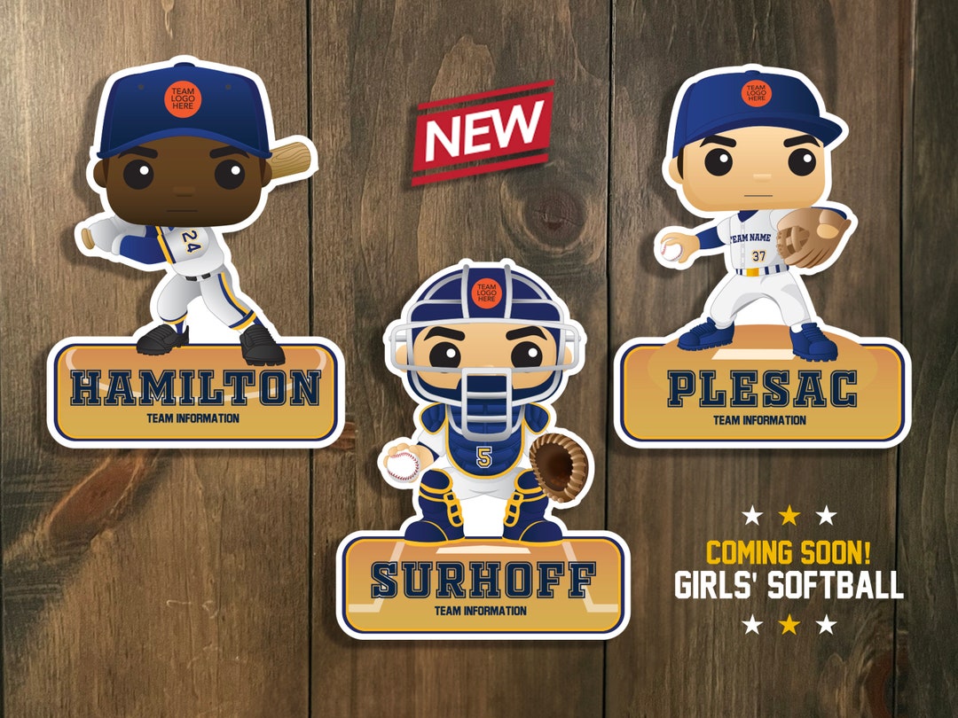 DIGITAL FILE - Custom Sports Tournament Sign - Baseball Player ...