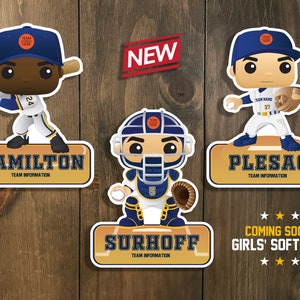 DIGITAL FILE - Custom Sports Tournament Sign - Baseball Player ...