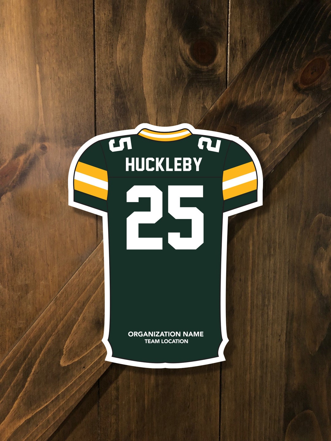 DIGITAL FILE - Custom Sports Tournament Sign - Football - Jersey ...