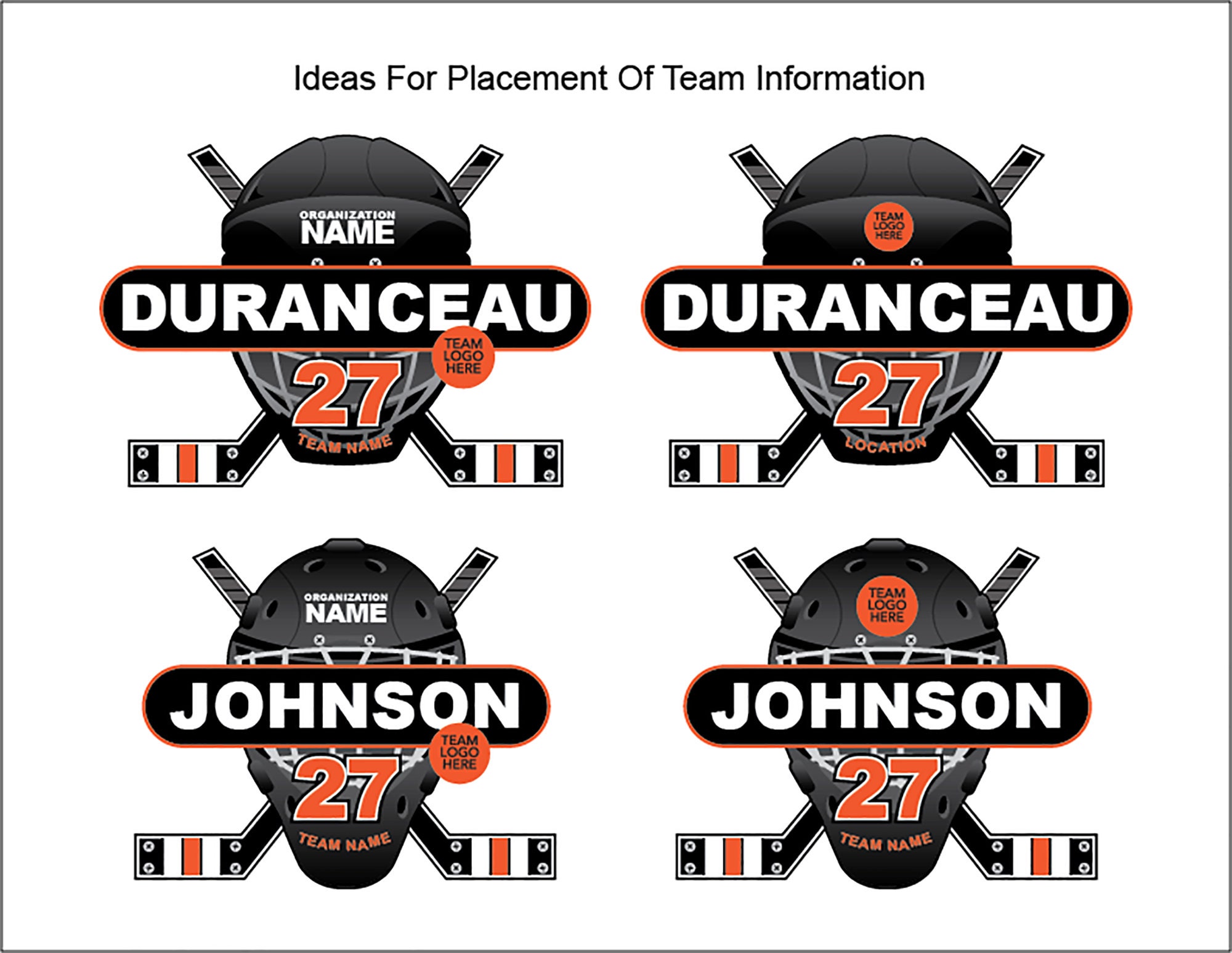 DIGITAL FILE Custom Sports Tournament Sign Hockey - Etsy