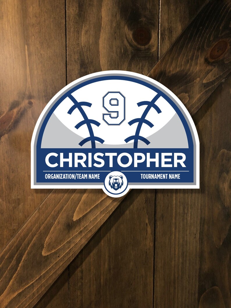 Custom Baseball Tournament Sign - DIGITAL FILE - Half Ball - Door ...