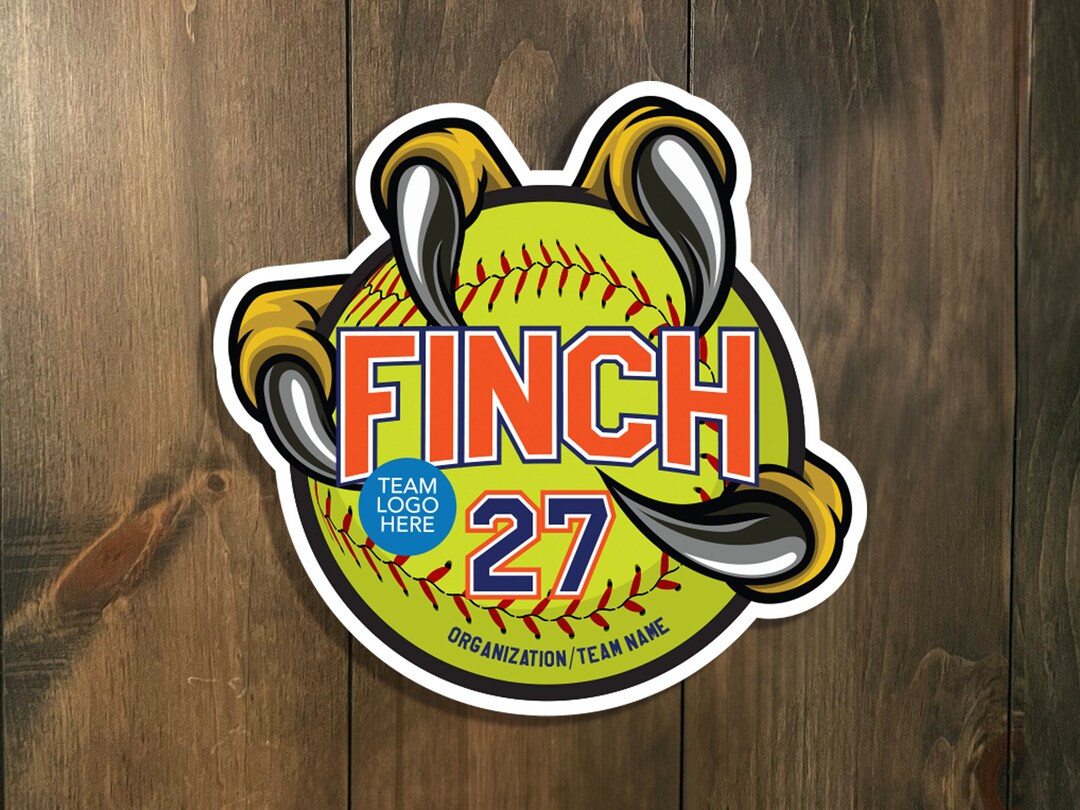 Custom Softball Tournament Sign - DIGITAL FILE - Bird Claws / Talons ...