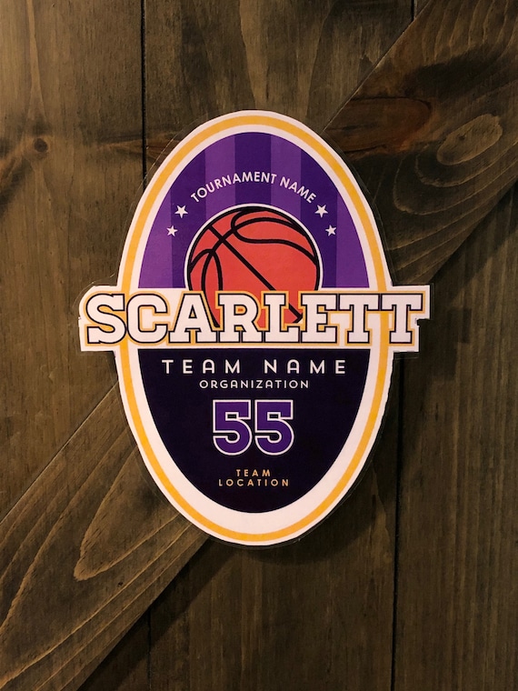 DIGITAL FILE Custom Sports Tournament Sign Basketball | Etsy