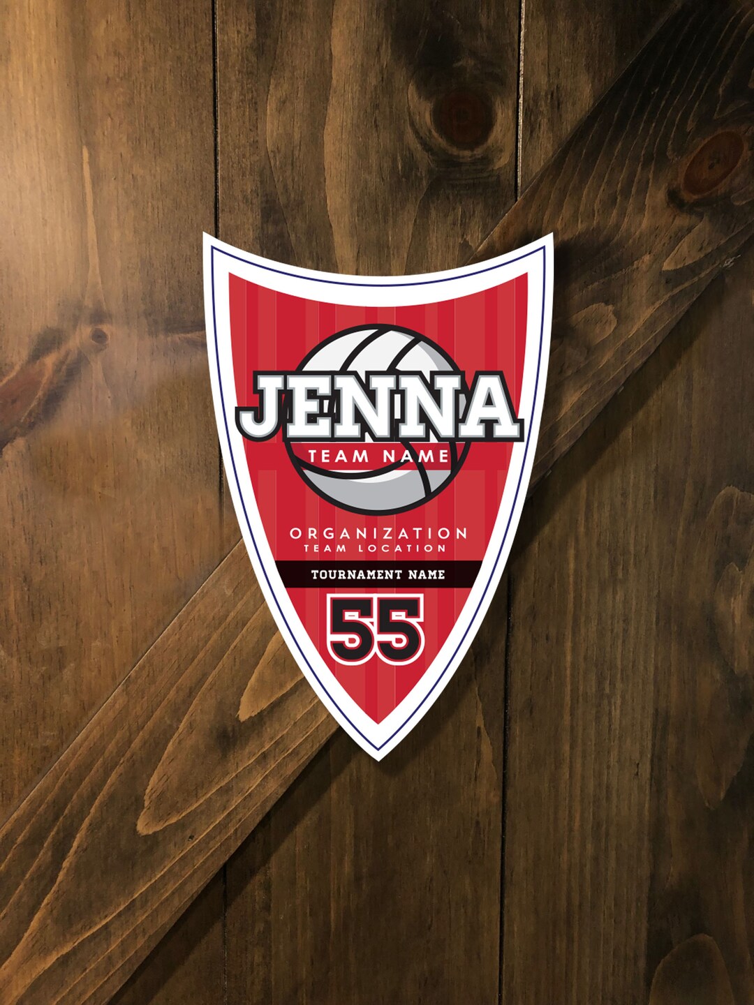 DIGITAL FILE - Custom Sports Tournament Sign - Volleyball - Shield ...