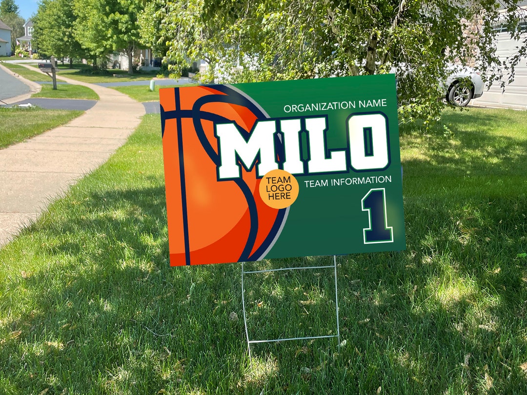 DIGITAL FILE - Custom Sports Tournament Sign - Basketball ...