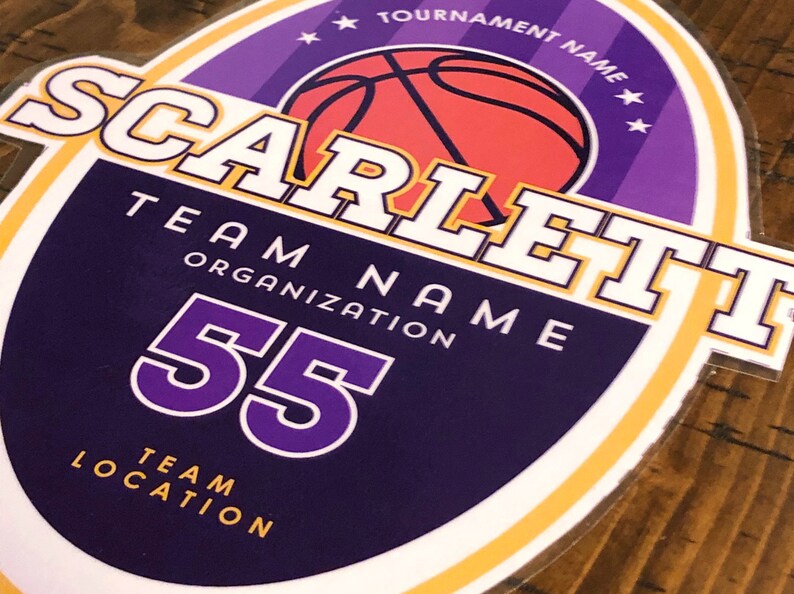 DIGITAL FILE Custom Sports Tournament Sign Basketball | Etsy
