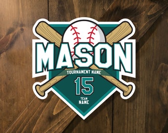 Custom Baseball Tournament Sign - DIGITAL FILE - Shield Design 2 - Door ...