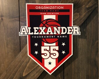 DIGITAL FILE Custom Sports Tournament Sign Basketball | Etsy