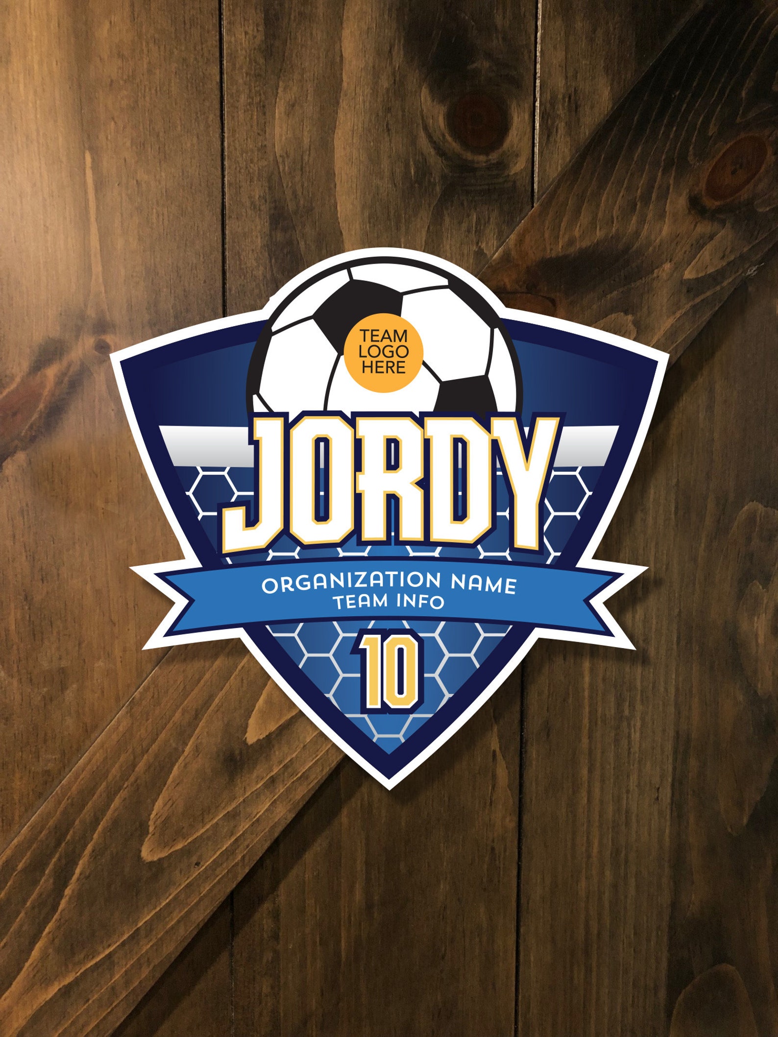 DIGITAL FILE - Custom Sports Tournament Sign - Soccer - Shield 2 ...