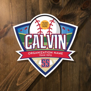 Custom Baseball Tournament Sign - DIGITAL FILE - Shield Design 2 - Door ...