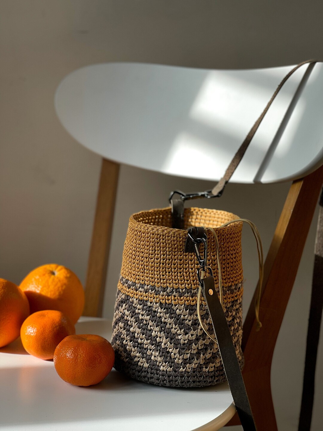 Drawstrings Bucket Bag, Womens Raffia Bag, Shoulder Bucket Bag Women ...