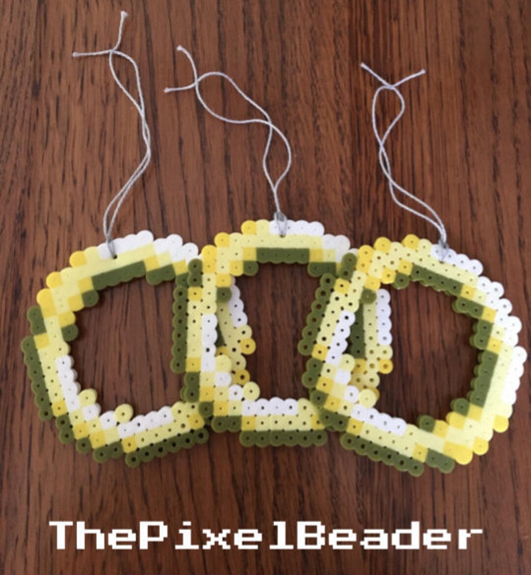 Sonic the Hedgehog™ Golden Rings Holiday Ornaments set of 3 - Etsy