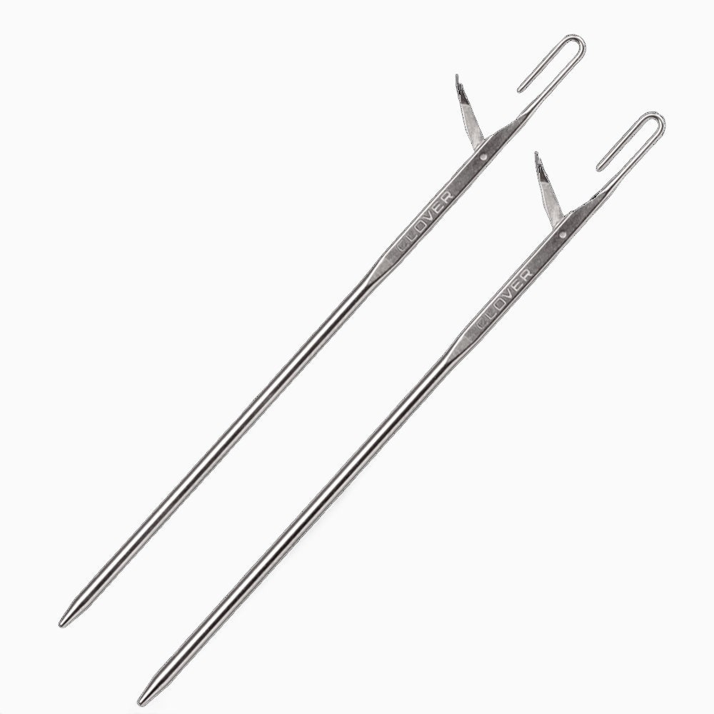 Clover | Darning Needles With Latch Hook Eye - Etsy UK