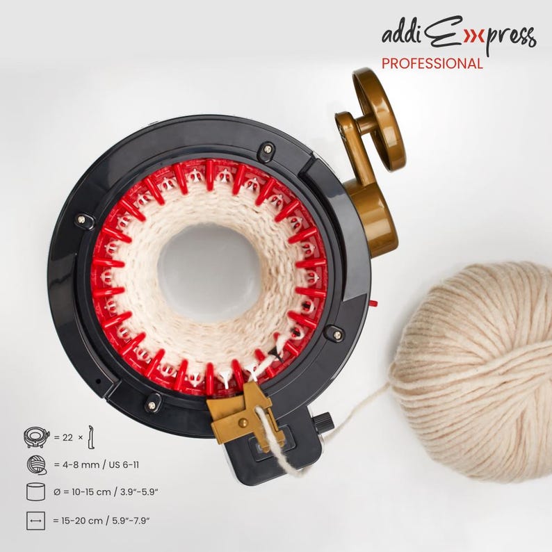 Addi | Addiexpress | Professional | Knitting Machine | 990-2 - Etsy
