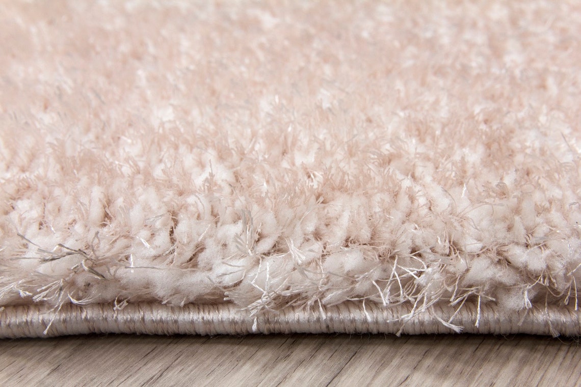 Soft Cream Shaggy High Pile Rug for Living Room - Etsy UK