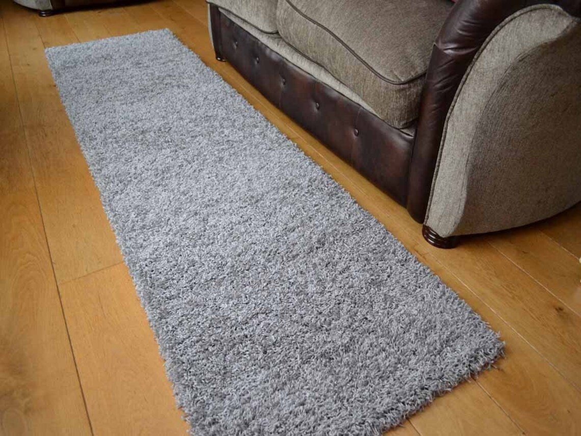 Soft Touch Silver Grey Rug Large Small Living Room Mat - Etsy UK