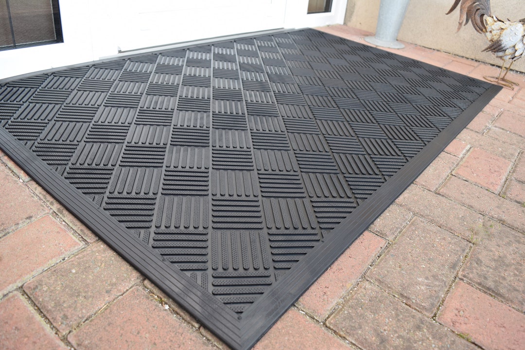 Rubber Industrial Mat Heavy Duty Entrance Doormat Non Slip Outdoor ...