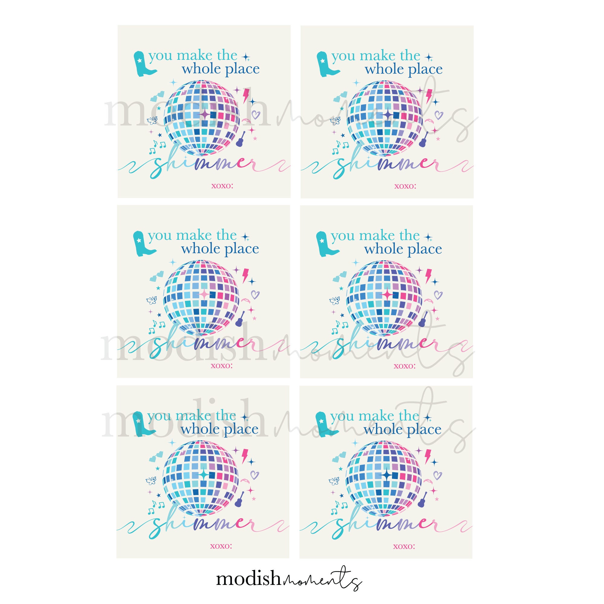 Taylor Swift Valentines, Swiftie Valentine Cards, Taylor Bejeweled ...