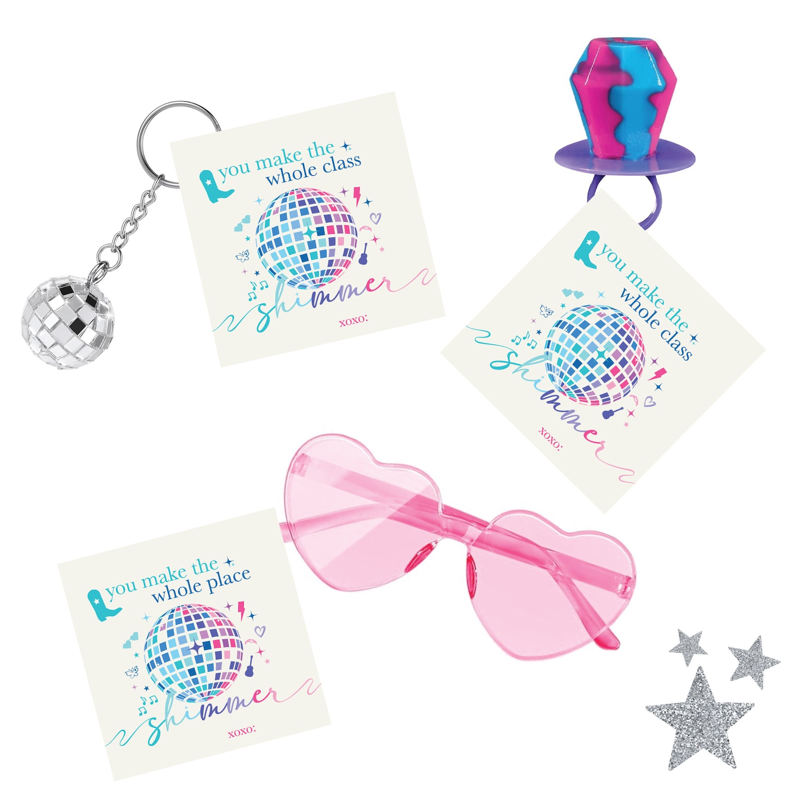 Taylor Swift Valentines, Swiftie Valentine Cards, Taylor Bejeweled ...