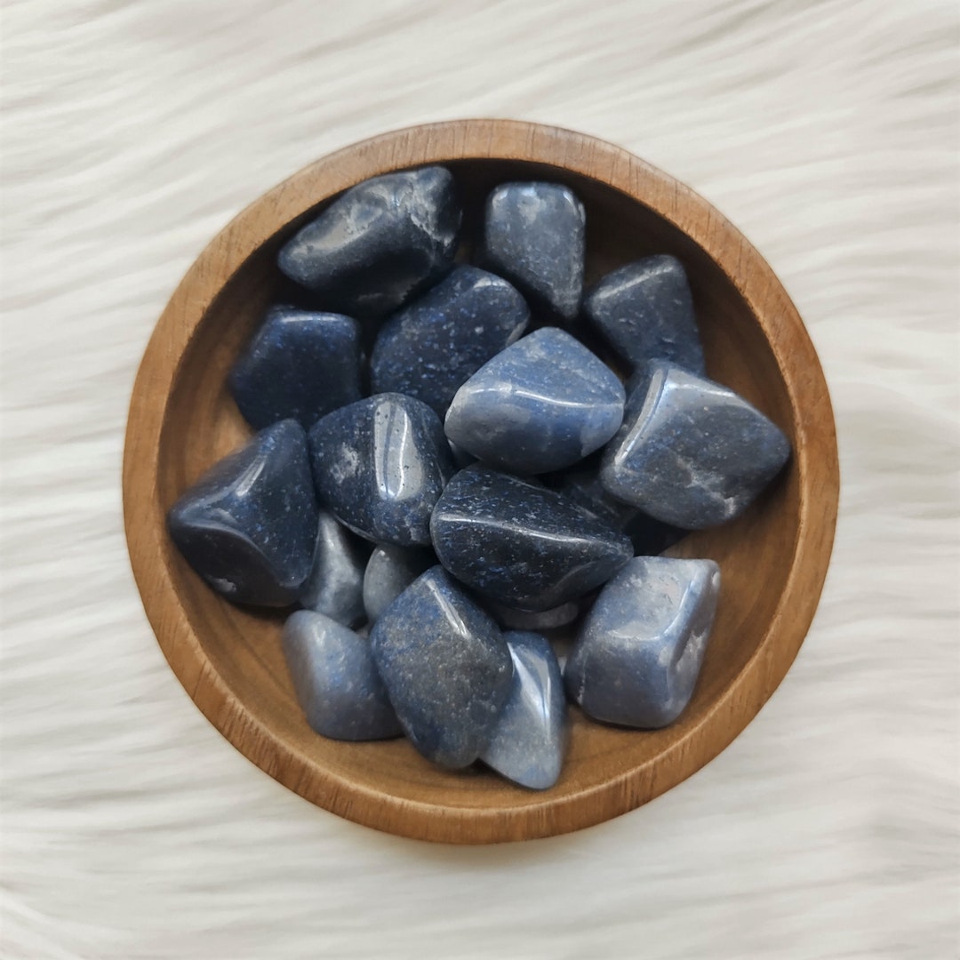 Lazurite Rolled Stone Lithotherapy Natural Stones - Etsy