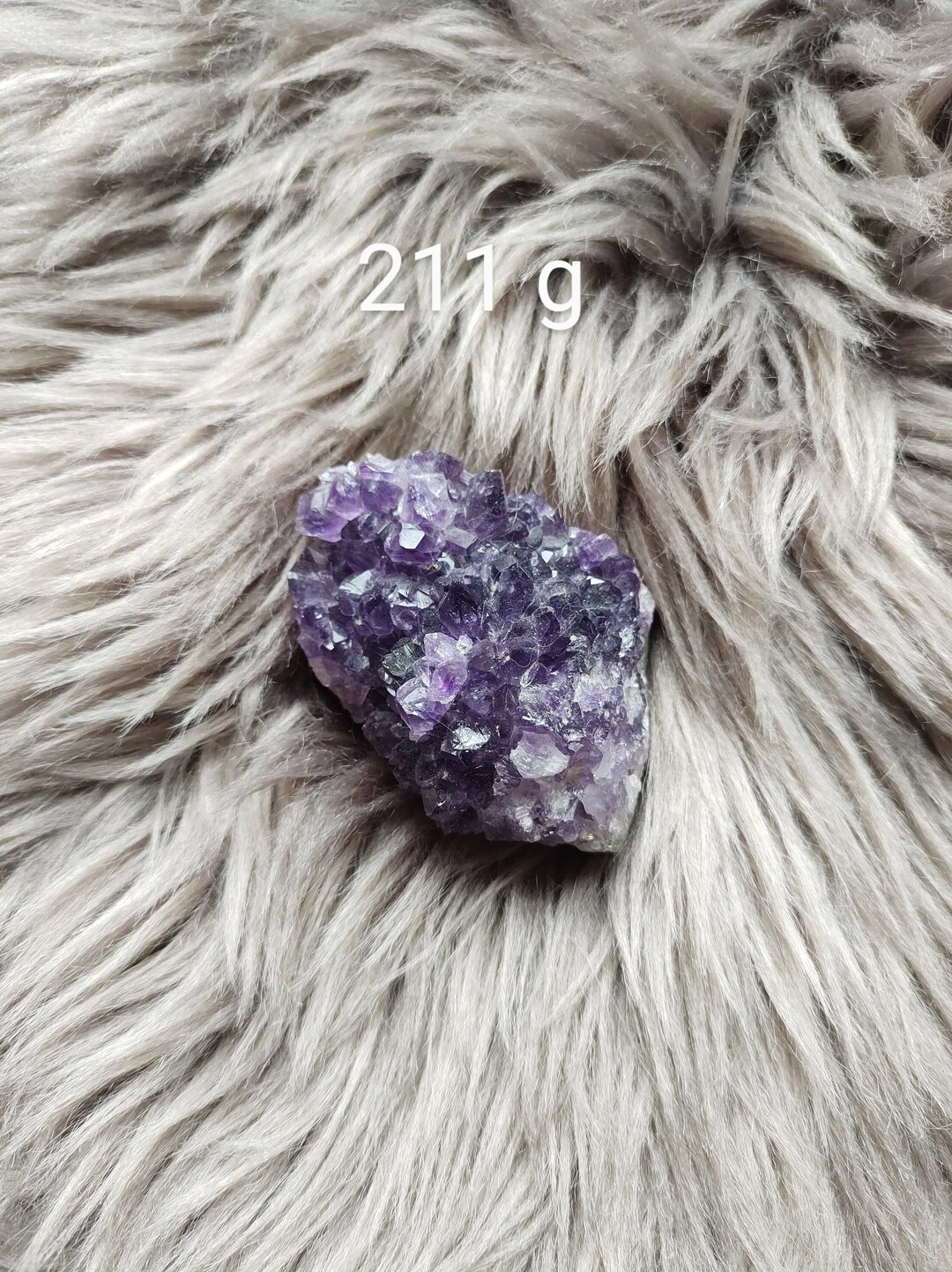 Amethyst Druse Raw Stone Lithotherapy Natural Stones - Etsy