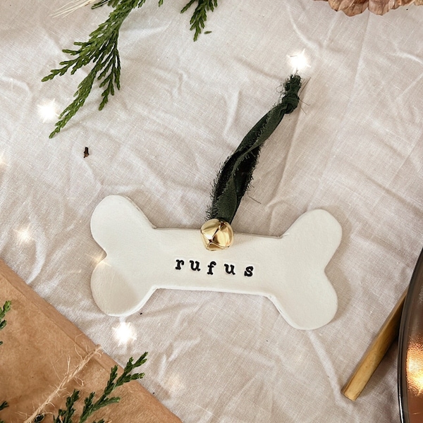 Dog Baubles Bone - Etsy UK