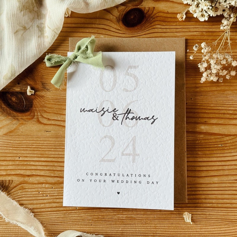 Wedding Name Cards - Etsy UK