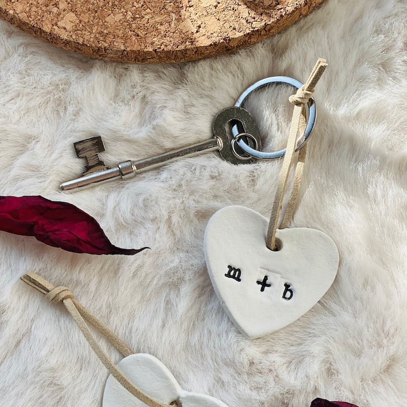 Clay Key Chain - Etsy