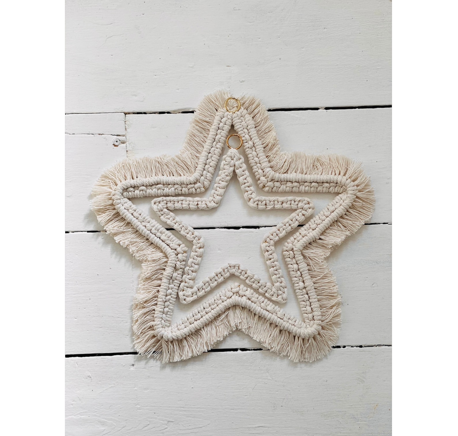 Handmade Macrame Star Wall Hanging Macrame Home Decor Boho - Etsy UK