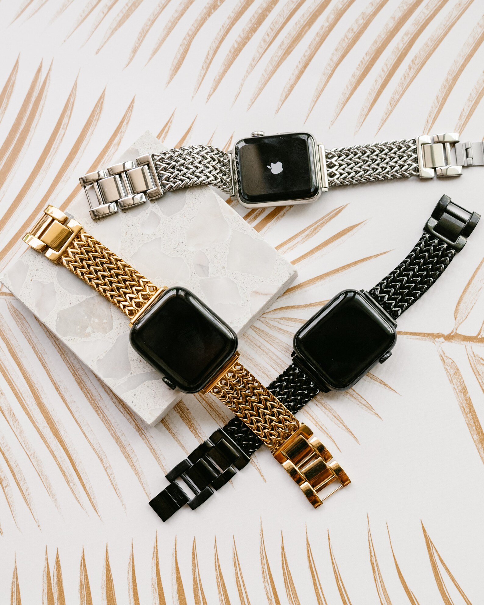 ALEXIS Apple Watch iwatch Stainless Steel Band - Etsy