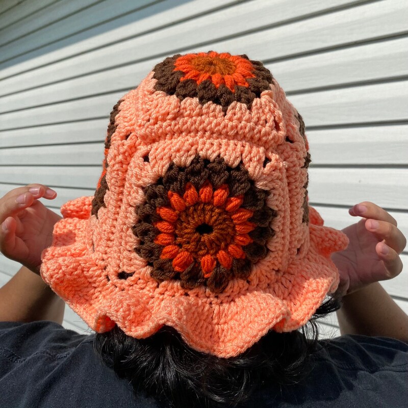 Granny Square Hat - Etsy