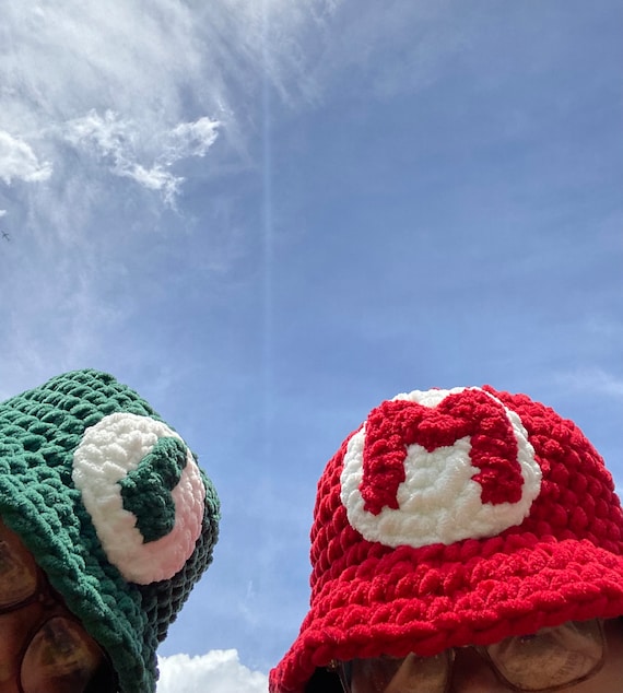 Super Mario Crochet Hats The Tangled Teapot 👸🍑 Princess Peach