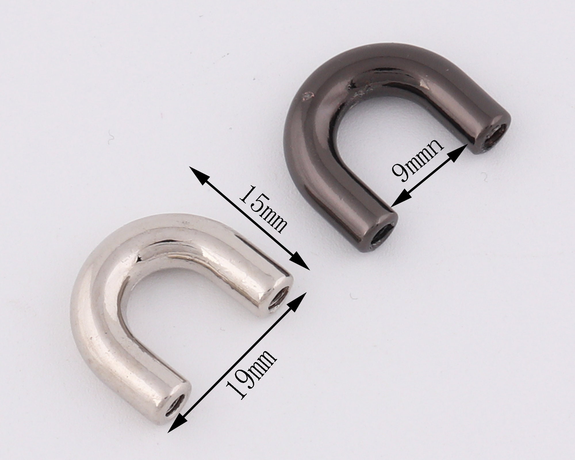 9mm Inner arch bridge buckle belt bag chain connector bridge | Etsy