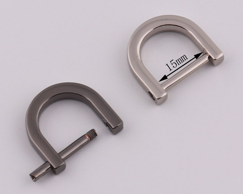 5/8 15mm Inner Screw D Rings Belt Connector Bag Clasp - Etsy