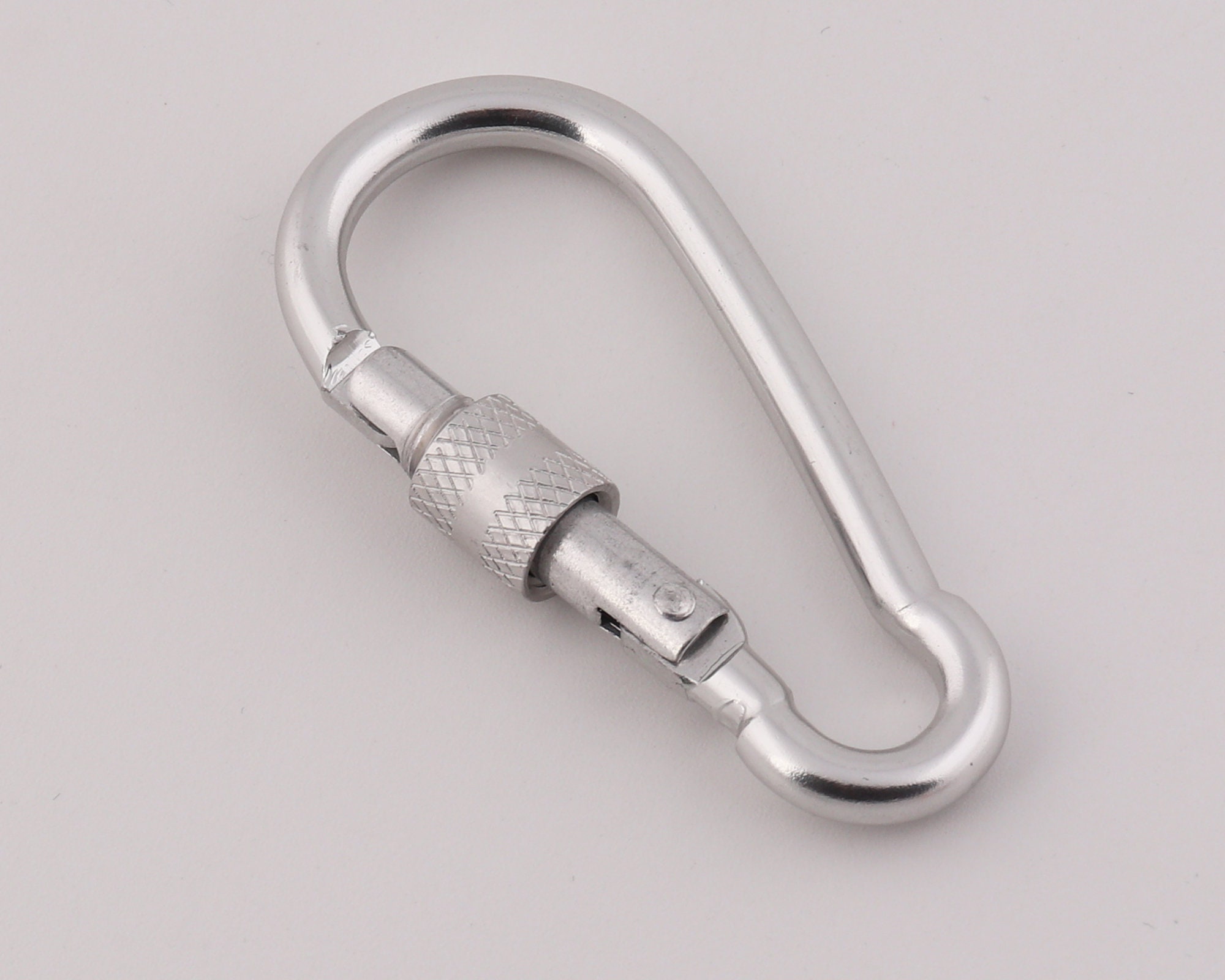 65mm21mm Colours Alloy Carabiner Aluminum Carabiner Gated - Etsy