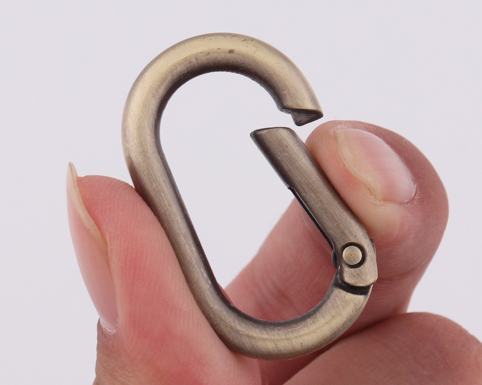 1.25 32mm Inner Oval Spring O Ring Metal Clasps Spring | Etsy