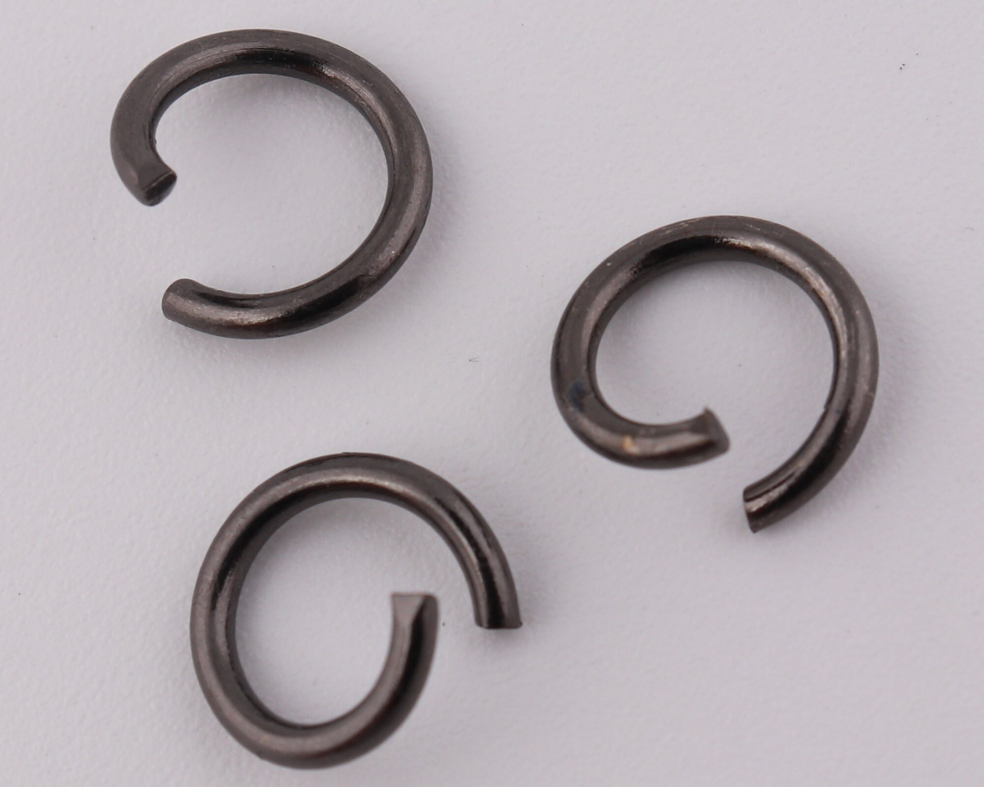 50-100 Pcs 8mm Innerplated Open Jump Rings Metal O Ring - Etsy