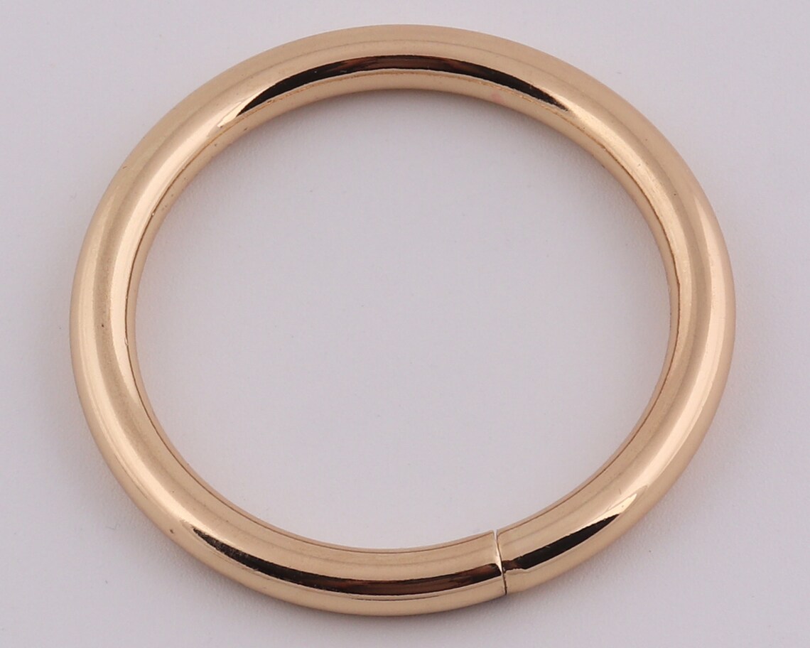 1.5" (38mm Inner) Open Loop Metal O Ring Round O Ring Purse O Ring ...
