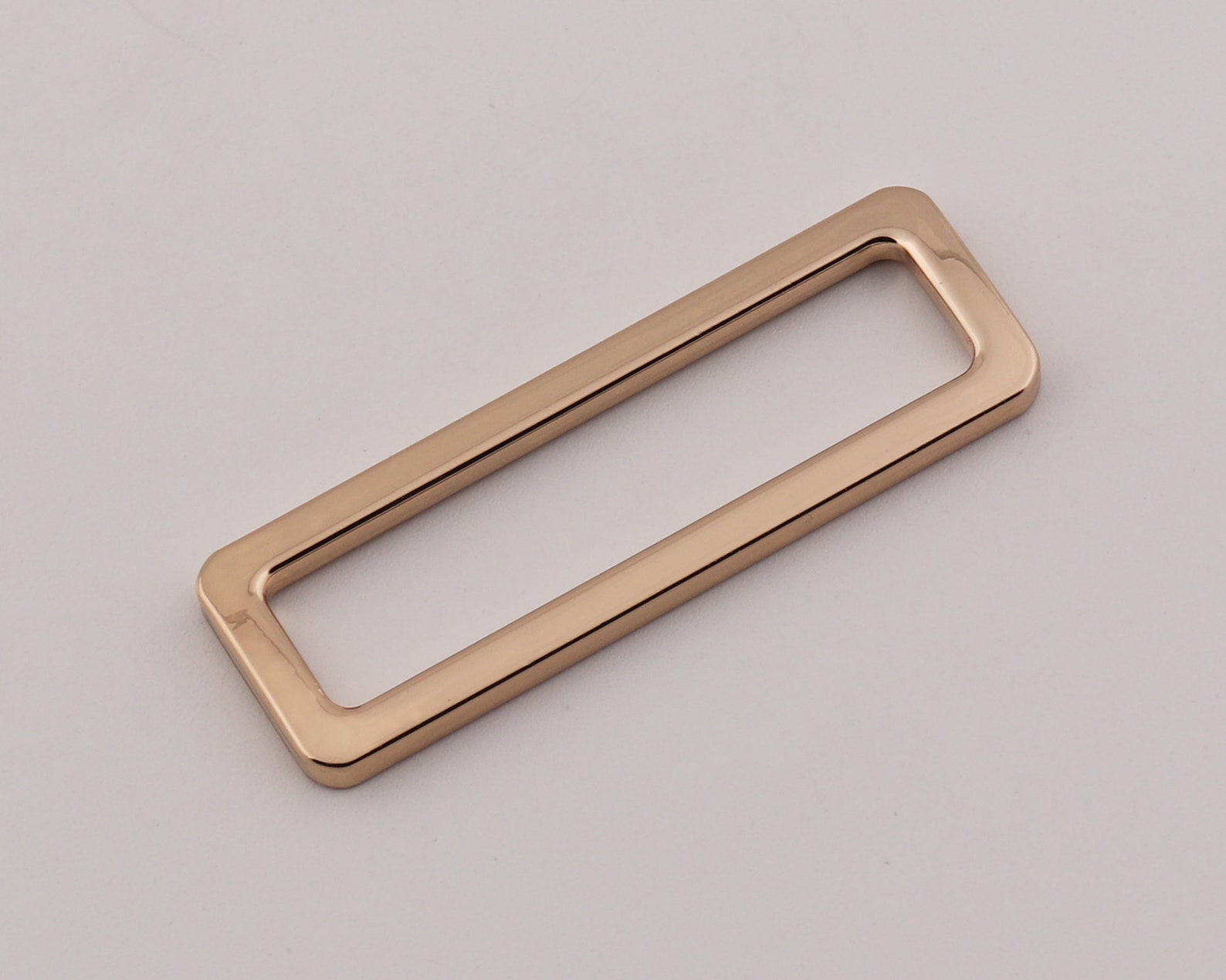 2" (50mm Inner) Metal Rectangle Buckle Rectangular Rings Purse Strap ...