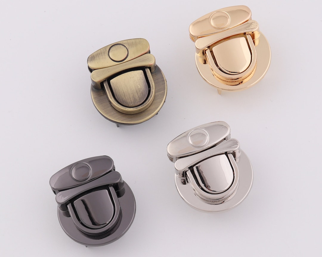 1-2-5 Pcs Insert Lock Bag Lock Purse Metal Clutch Lock Turn Lock Purse ...