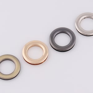 25mm Alloy Eyelets Screw Eyelet Round Grommet Metal Grommets for ...