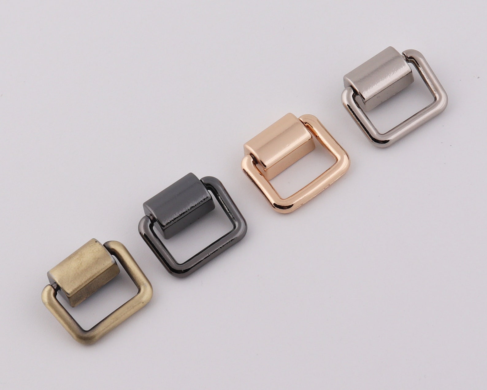 5/8"(16mm Inner) Bronze Arch Bridge Screw D Ring Bag Arch Bridge Bag ...